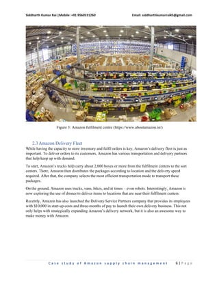 Case Study- A case study of Amazon on its supply chain management.pdf