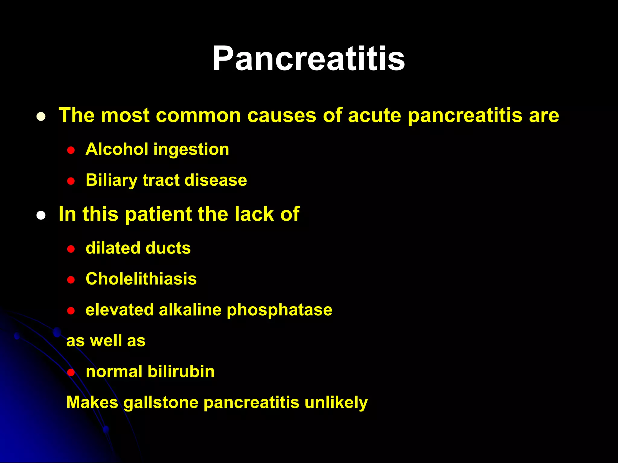 Case Study - Acute Pancreatitis | PPT