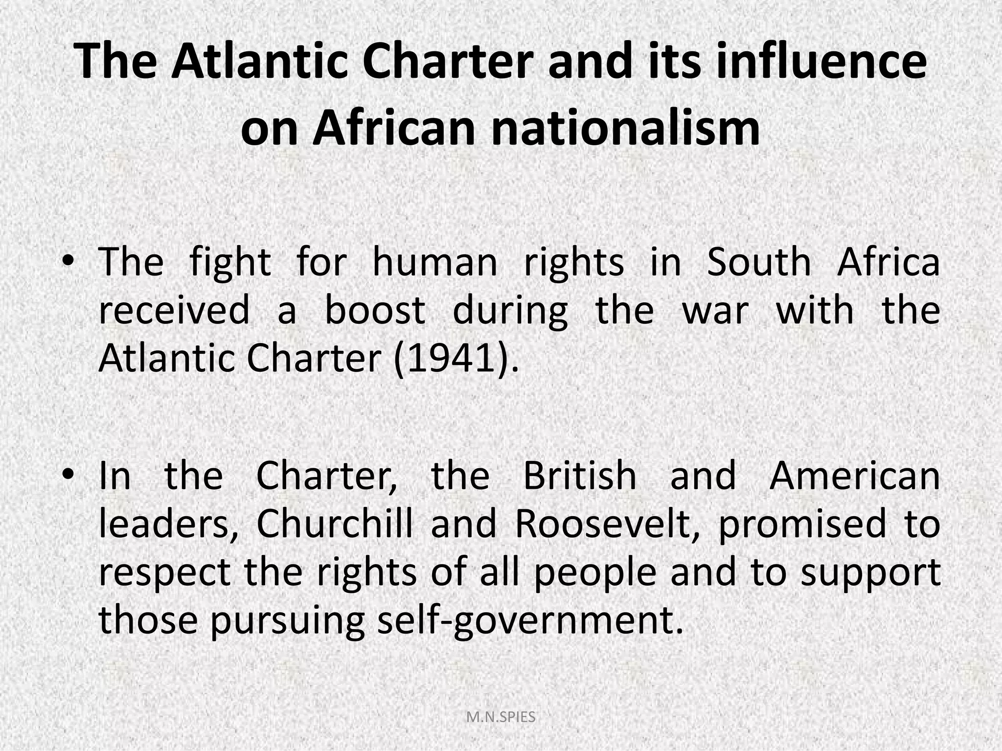 Case study African nationalism | PDF
