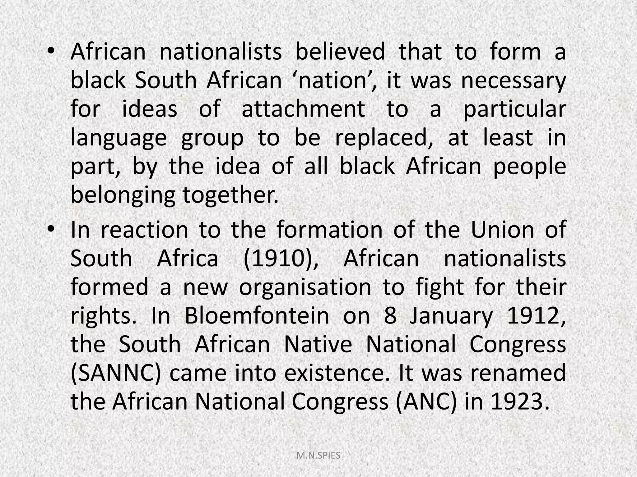 Case study African nationalism | PDF