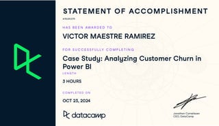 Case Study: Analyzing Customer Churn in Power BI | PPT