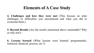 Case Study | PPTX