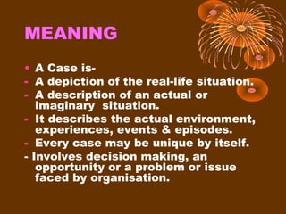 Case study an overview | PPT