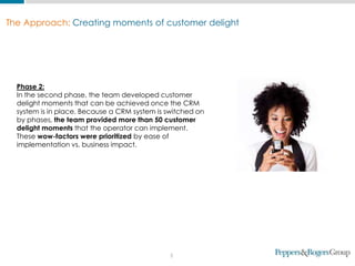 Case study: Asian Operators Designs Strategic Crm Roadmap | PPTX