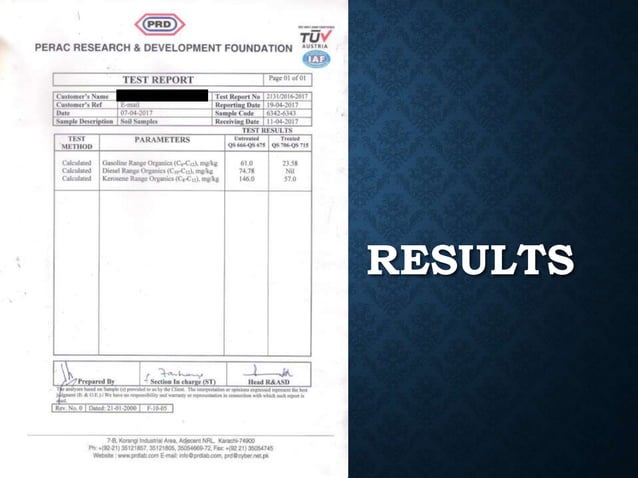 Case study - Bio-remediation Project | PPSX