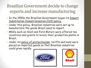 Case Study: Impact of Colonialism on Brazil (A Developing Economy) | PPTX