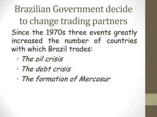 Case Study: Impact of Colonialism on Brazil (A Developing Economy) | PPTX