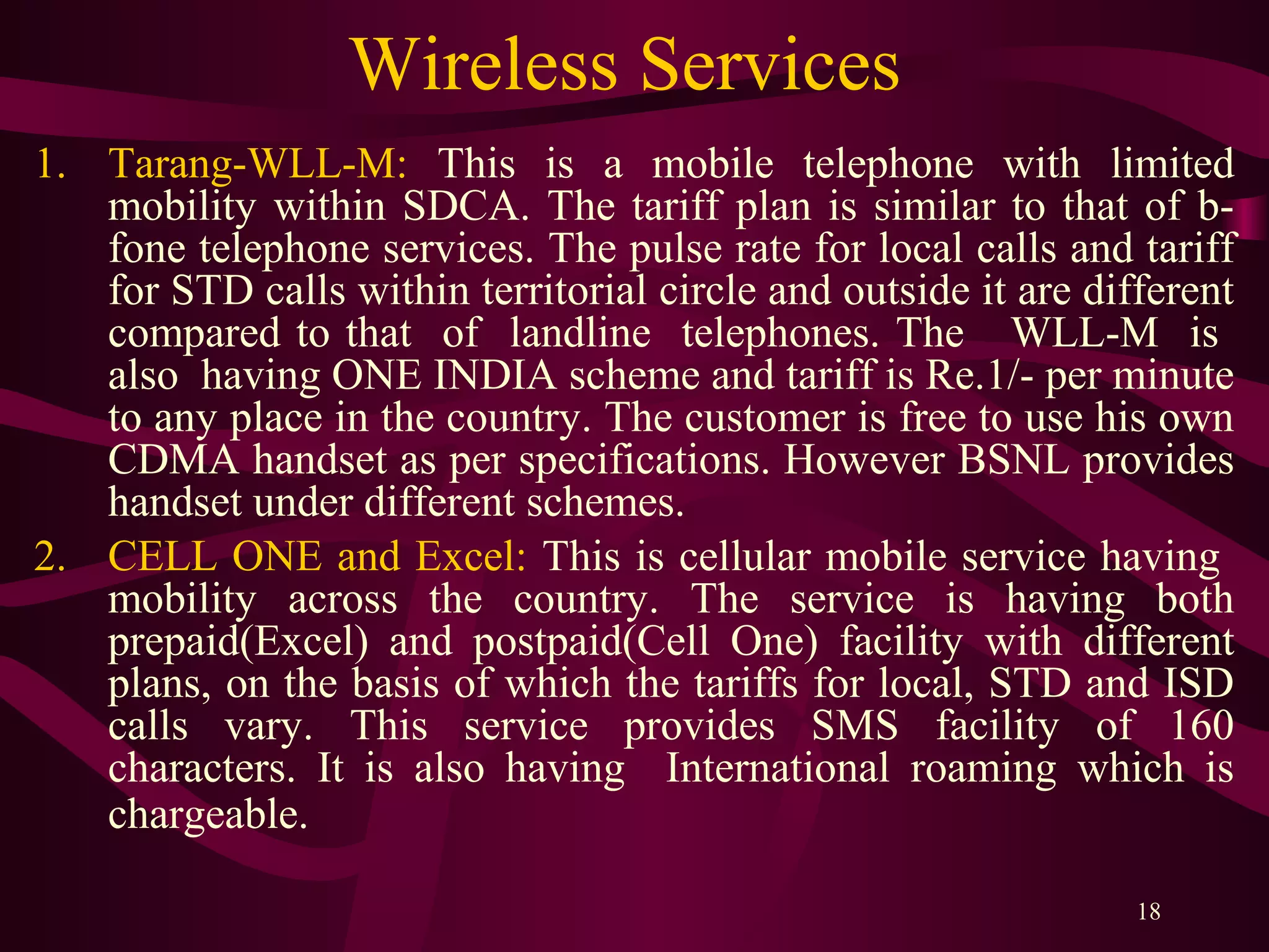 Casestudy bsnl-090628043816-phpapp01 | PPT | Phone Services | Home ...