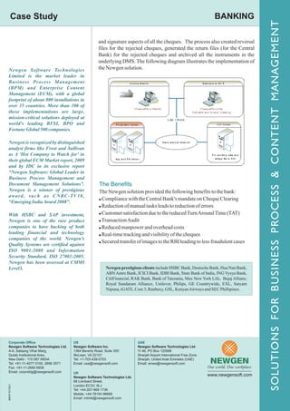 Cheque Truncation System Solution | PDF