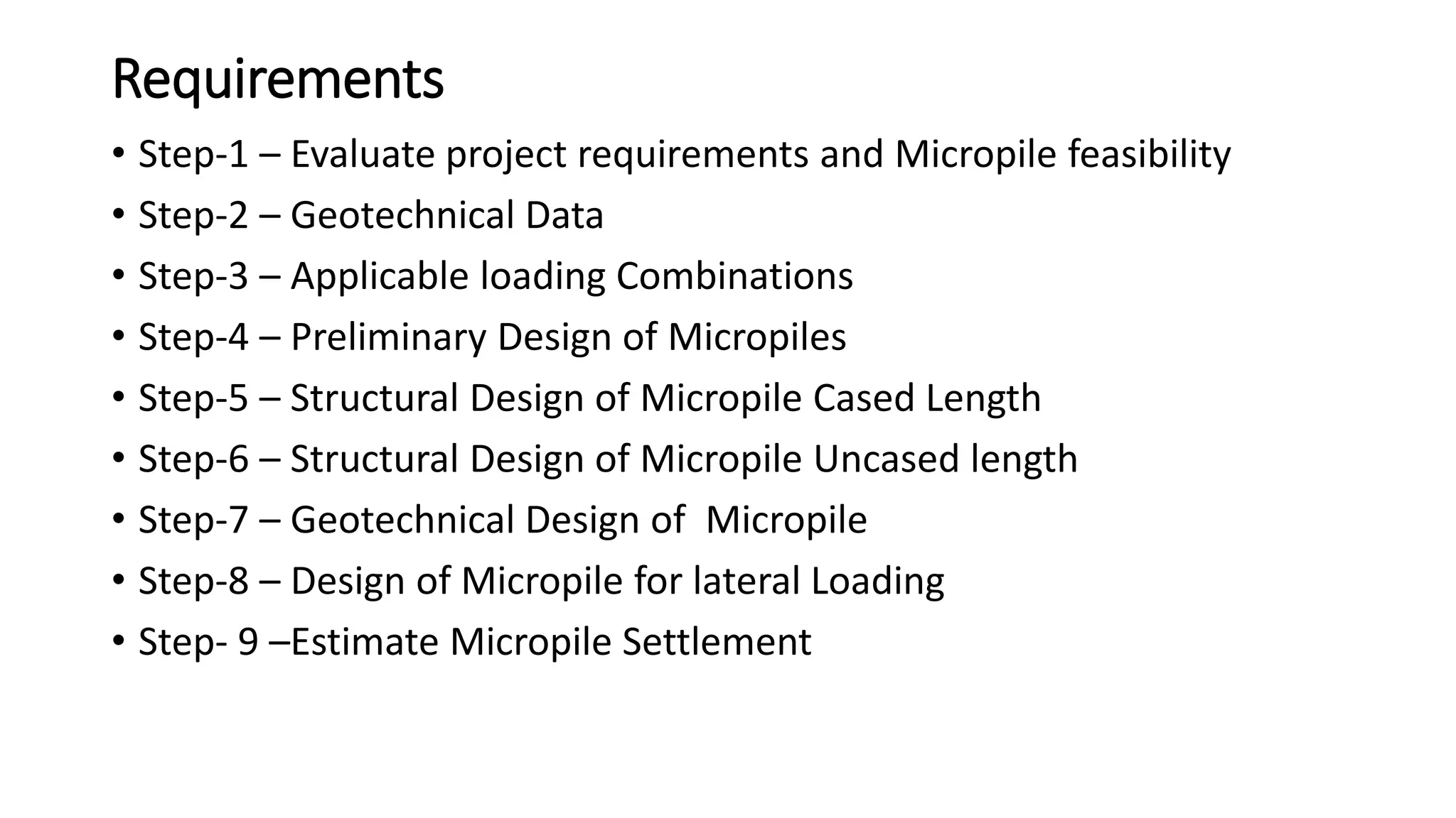 micro pile case study | PPTX