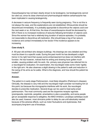 Case Studies Clinical pharmacy | PDF