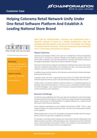 Case Study: Helping Colorama Retail Network Unify Under One Retail ...
