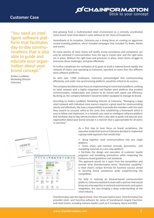 Case Study: Helping Colorama Retail Network Unify Under One Retail ...