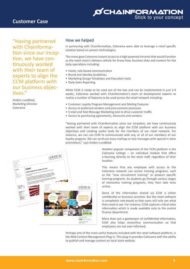Case Study: Helping Colorama Retail Network Unify Under One Retail ...