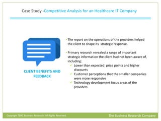 Case study competitive analysis for an healthcare it company | PDF