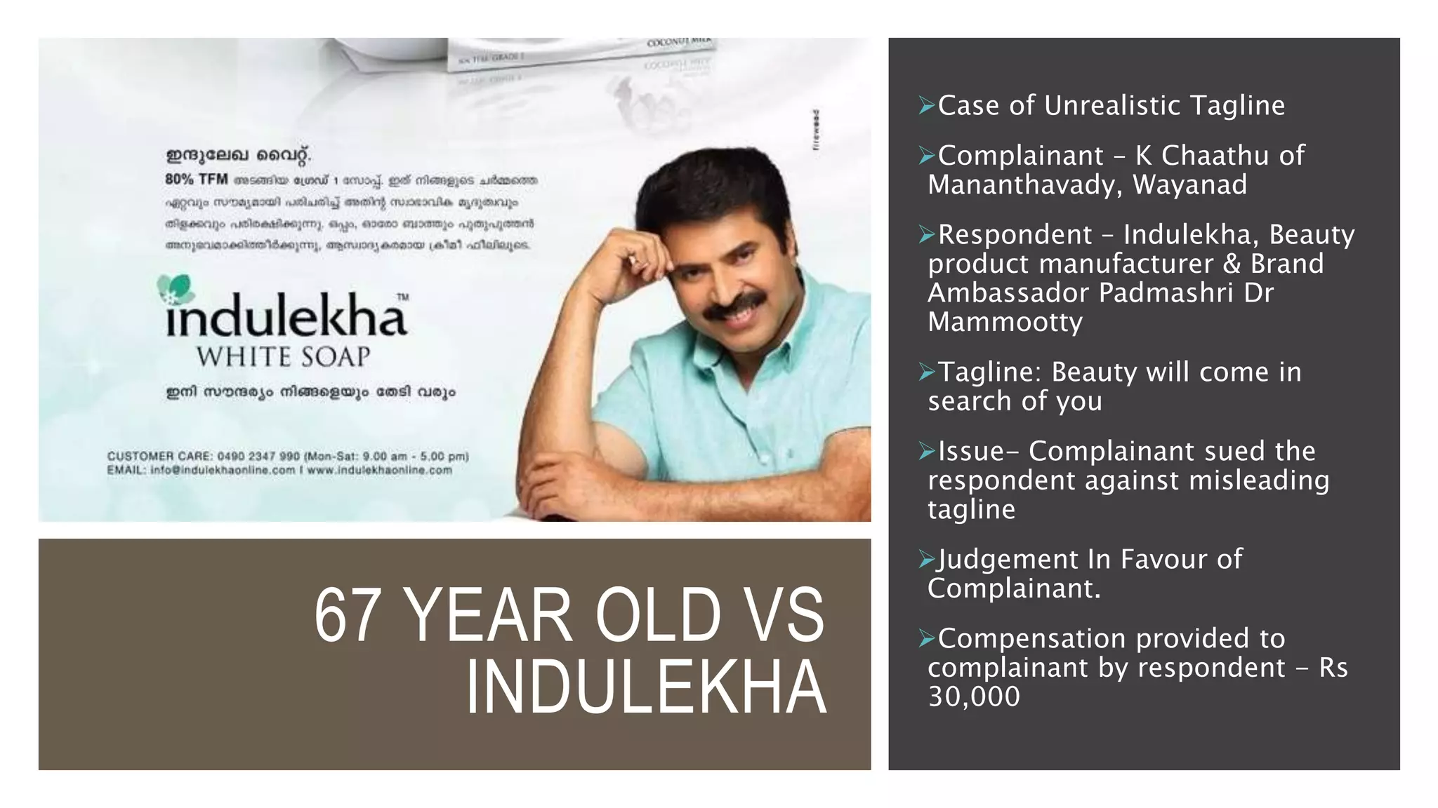 Case study- Consumer Protection (2018) | PPTX