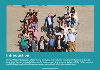 Upman Placements Case Study | PDF