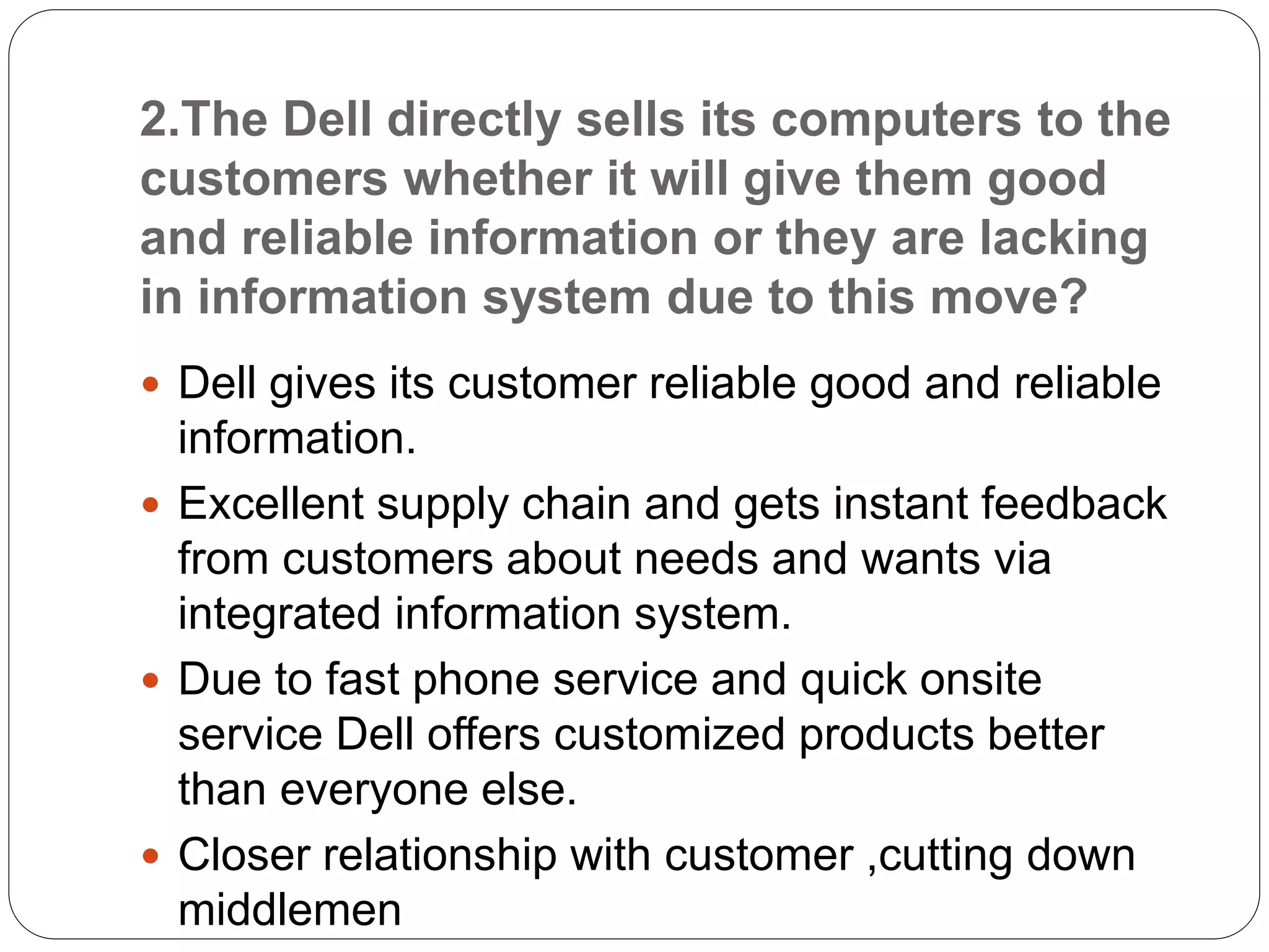 Case study dell mis | PPTX