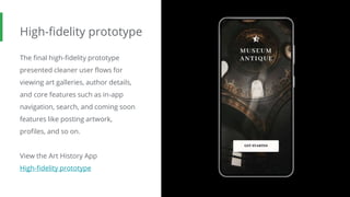 Case Study - Design an Art History App for an Art Gallery.pptx