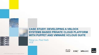 Case Study: Developing a Vblock Systems Based Private Cloud Platform ...