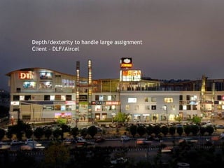 Dlf - Outdoor Branding Case Study | PPT