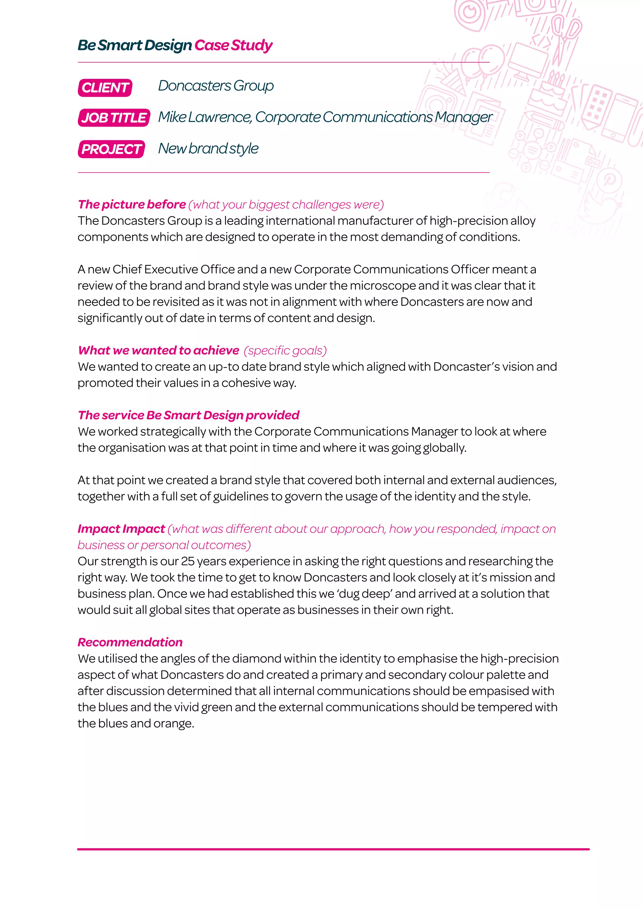 Case Study - Doncasters Group | PDF | Business Administration | Business