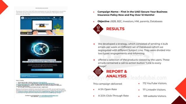 Email Marketing Case Study | PPT