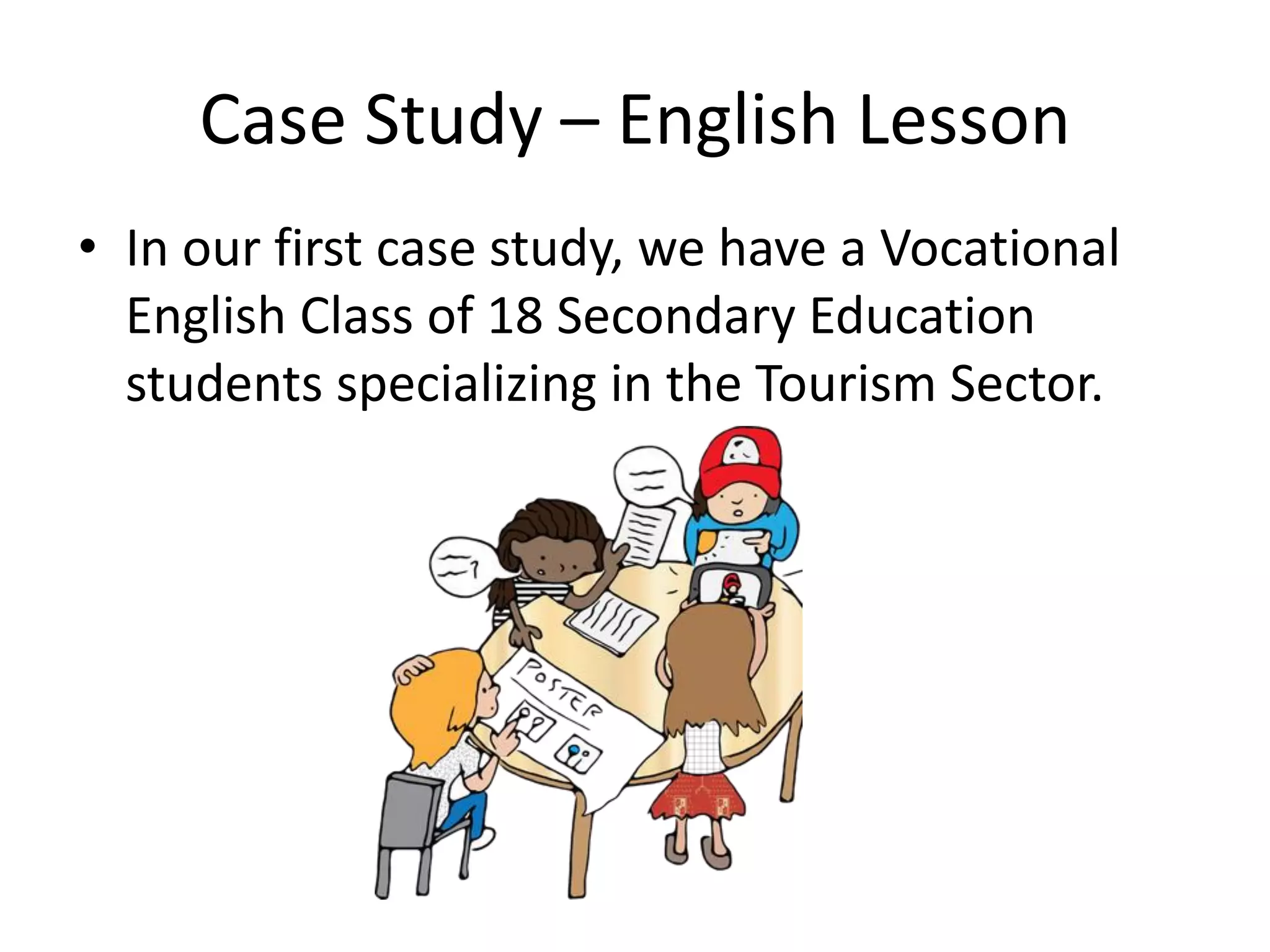 Case study english lesson - tourism | PDF