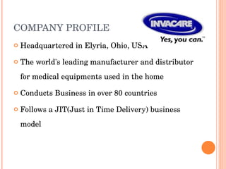 Case Study Invacare | PPT