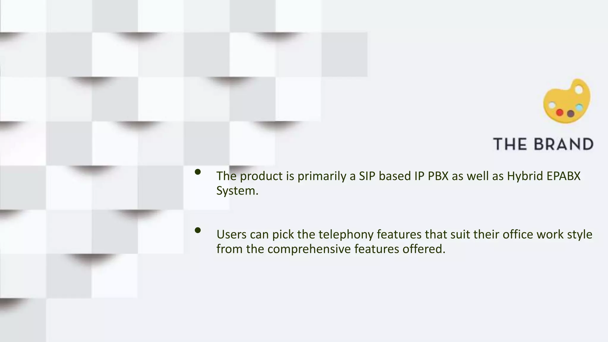 Case study epabx and ip telephony major | PPTX