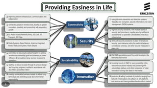 Overview of Ericsson’s Products | PPTX