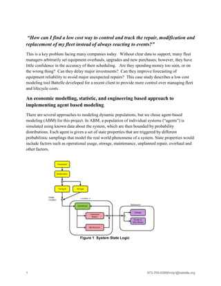 Fleet Management of Lifecycle Costs | PDF