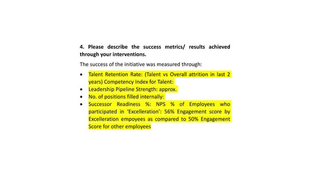 Case Study - Excelleration, how to build | PPT