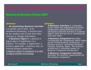 Case study experiences with services-oriented sap | PDF