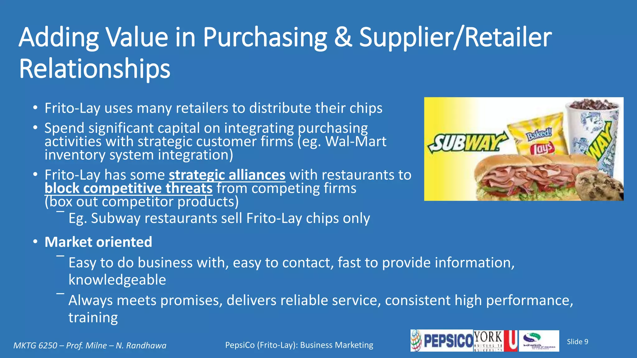 Case study - Exploring Channel Management at Pepsico Frito Lay | PDF