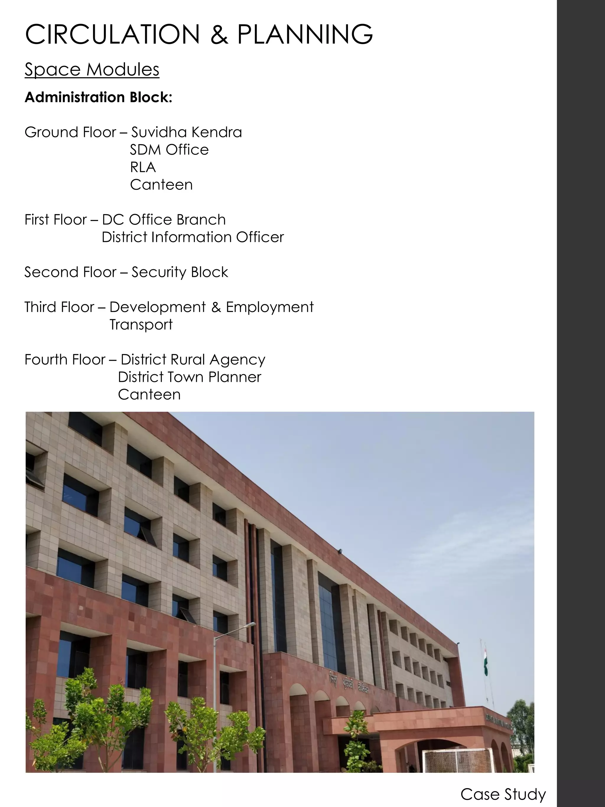 CASE STUDY - District Administrative & Judicial Court Complex, Sector ...