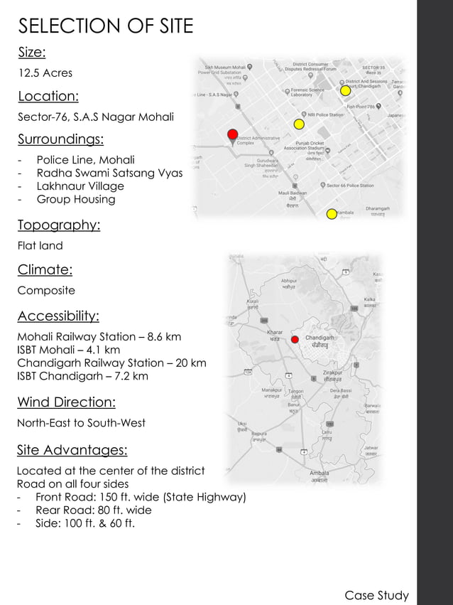 CASE STUDY - District Administrative & Judicial Court Complex, Sector ...