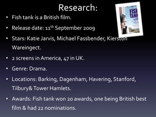 Case study fish tank | PPTX