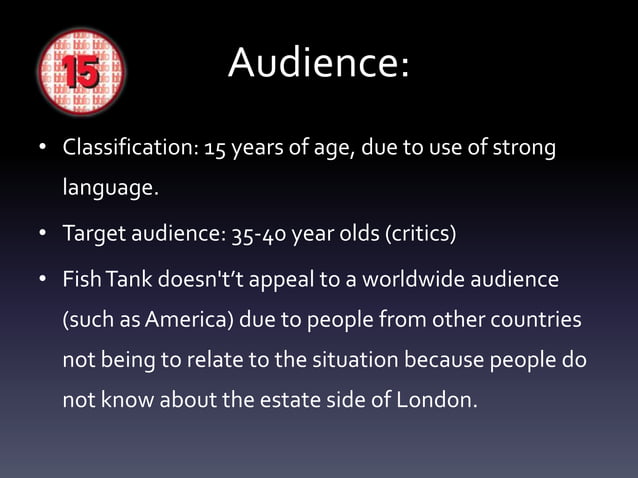 Case study fish tank | PPT