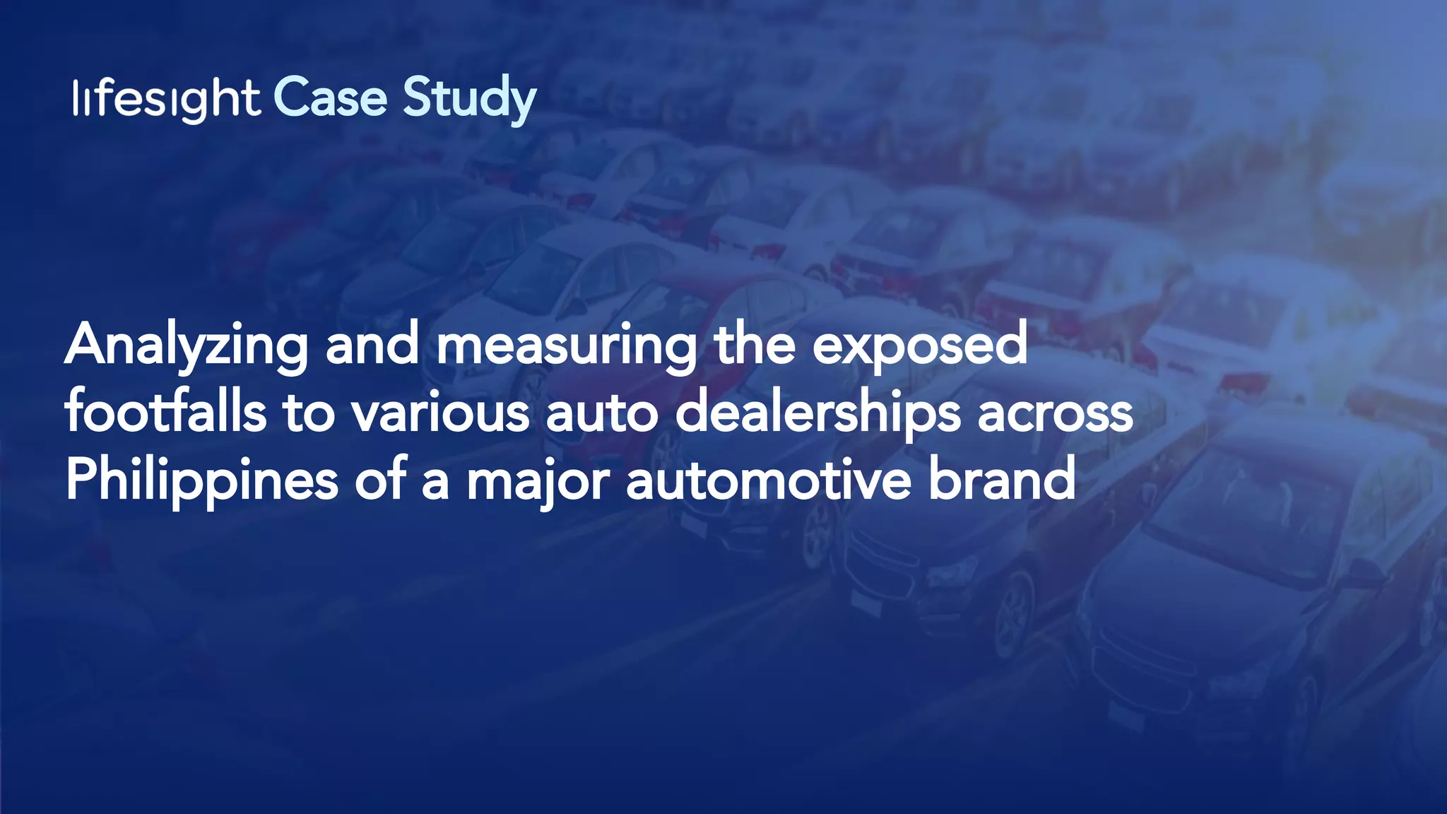 Case Study On Measuring the Exposed Footfalls For A Automotive Industry | PDF