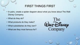 Unit G322 - Frozen (Case Study) | PPTX