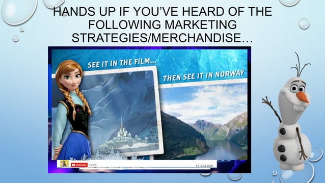 Unit G322 - Frozen (Case Study) | PPTX | Movies | Entertainment