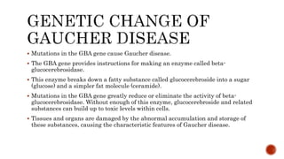 Case study - gaucher disease | PPTX