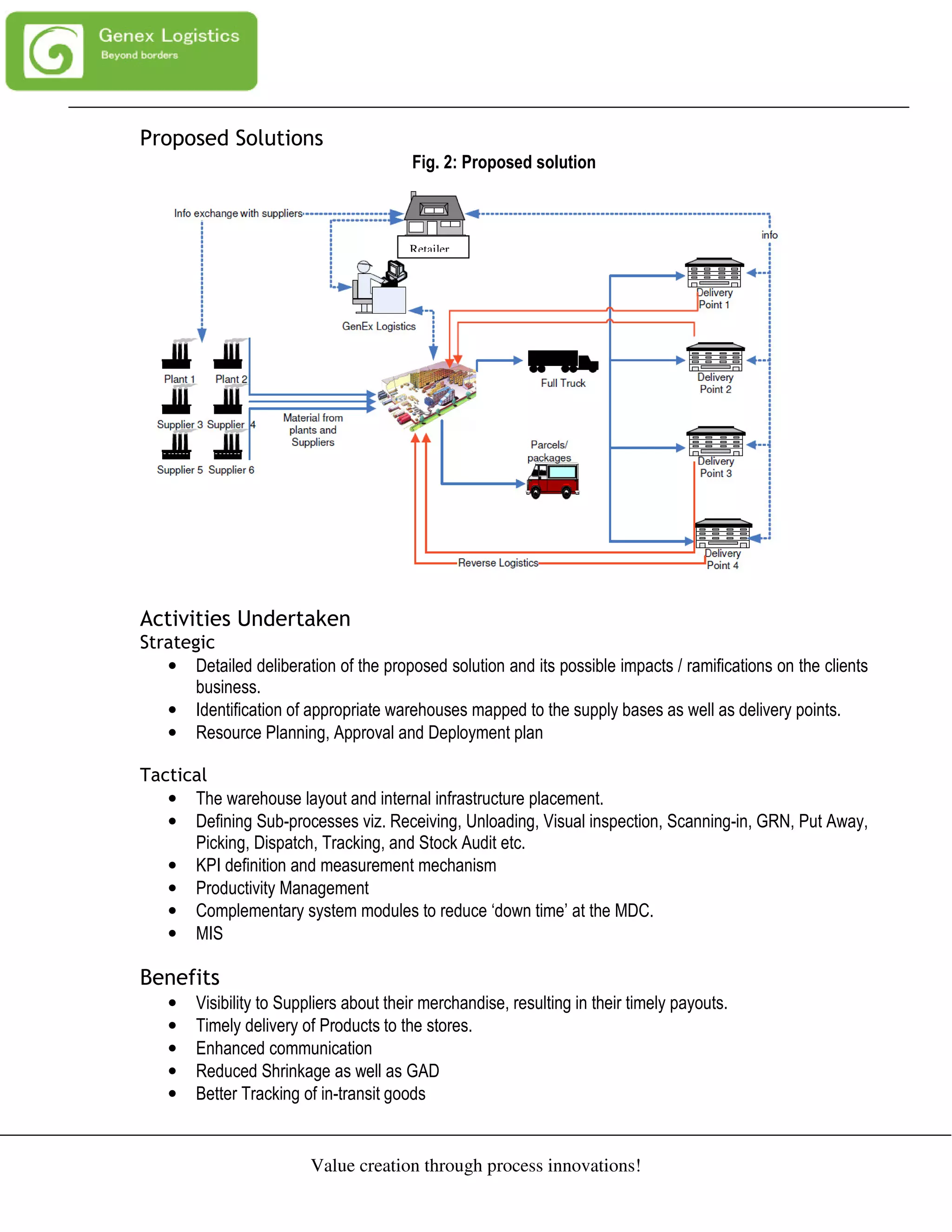 Case Study: Genex Logistics 3PL Solution for a Leading Apparel ...