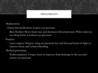 Case study- Glaucoma | PPTX