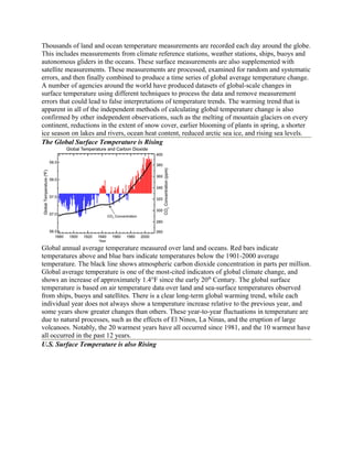Case study global warming | DOC