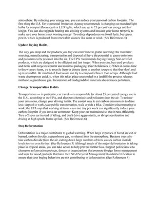 Case study global warming | DOC