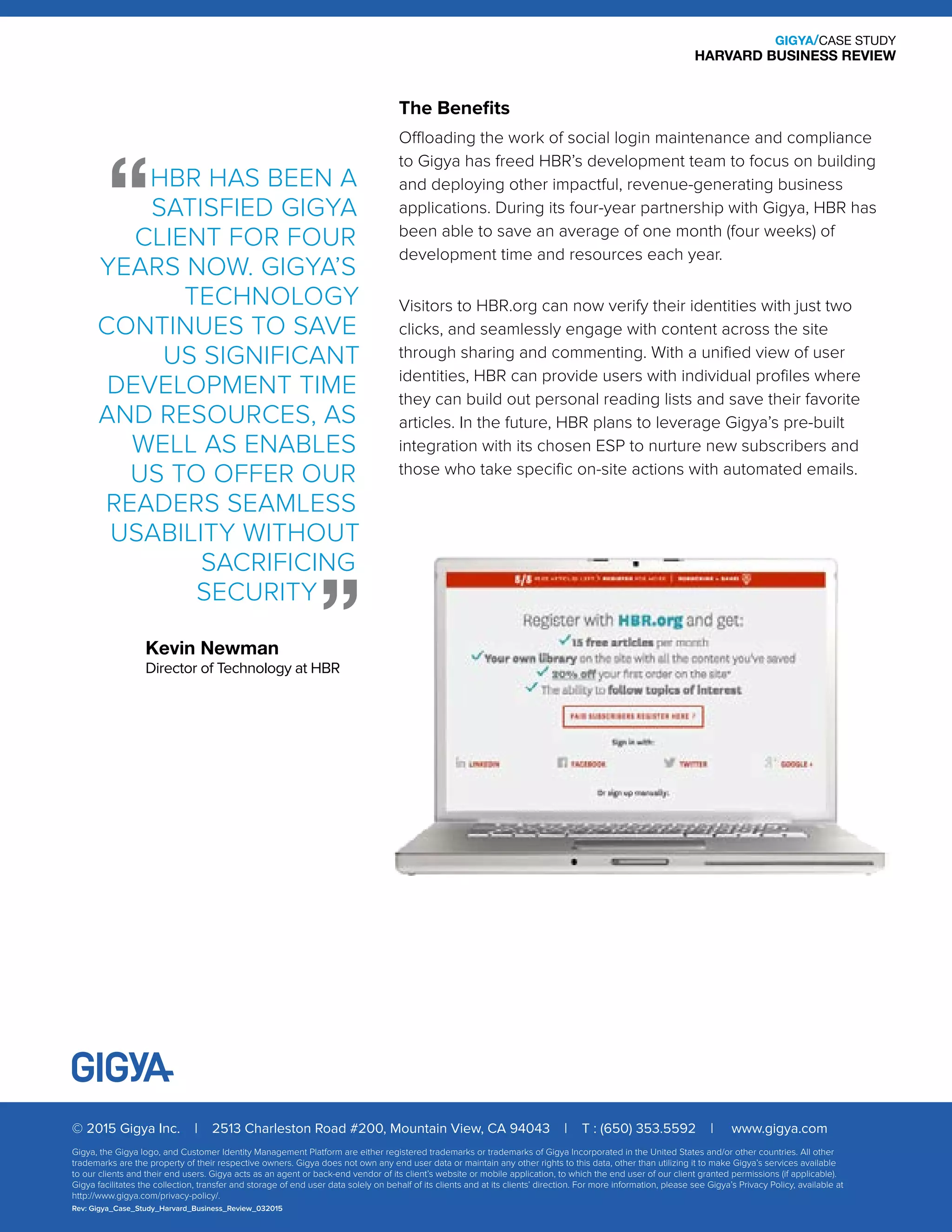 Case Study: Harvard Business Review | PDF