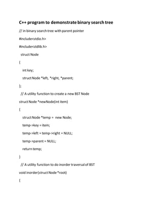 Case study how pointer plays very important role in data structure | DOCX