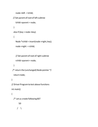 Case study how pointer plays very important role in data structure | DOCX